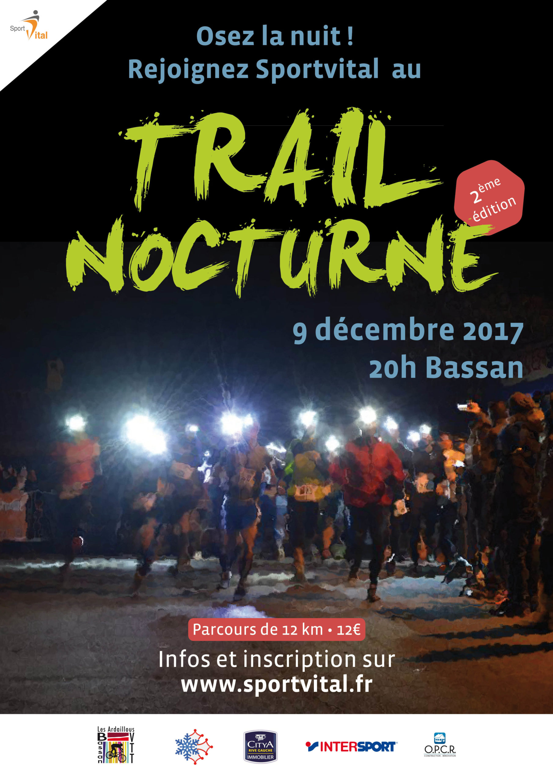 Trail nocturne 2017 - Sportvital France